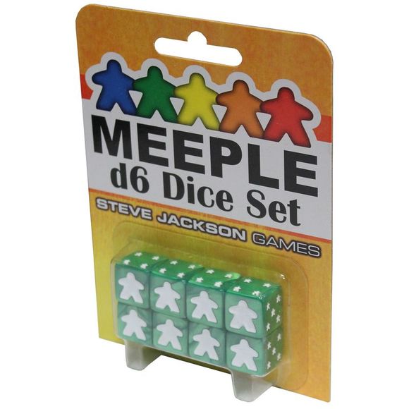 Steve Jackson Games | Games | Meeple D6 Dice Set Green | Poshmark